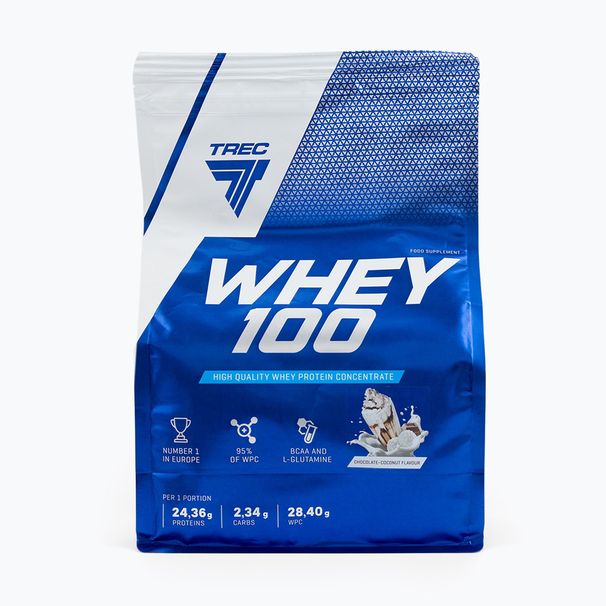 Whey Trec 100 Chocolate Coconut 700 g (TRE/579#KOCZE) - Sportano.com