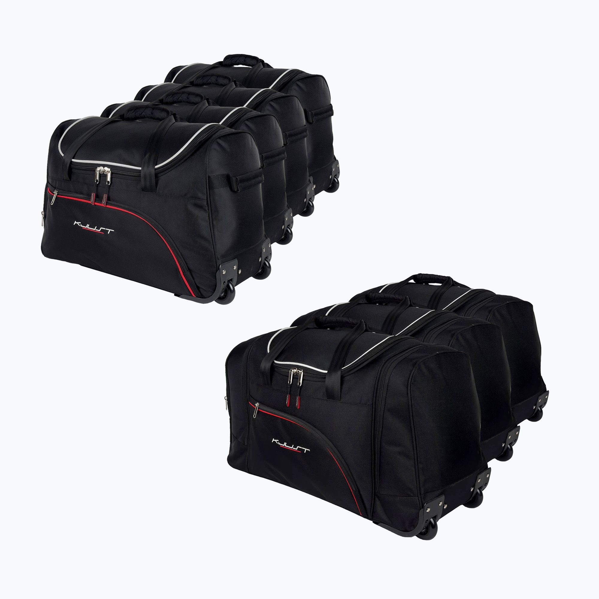 KJUST Mercedes-Benz EQV Extra Long luggage compartment bag set 2020+ 7 ...