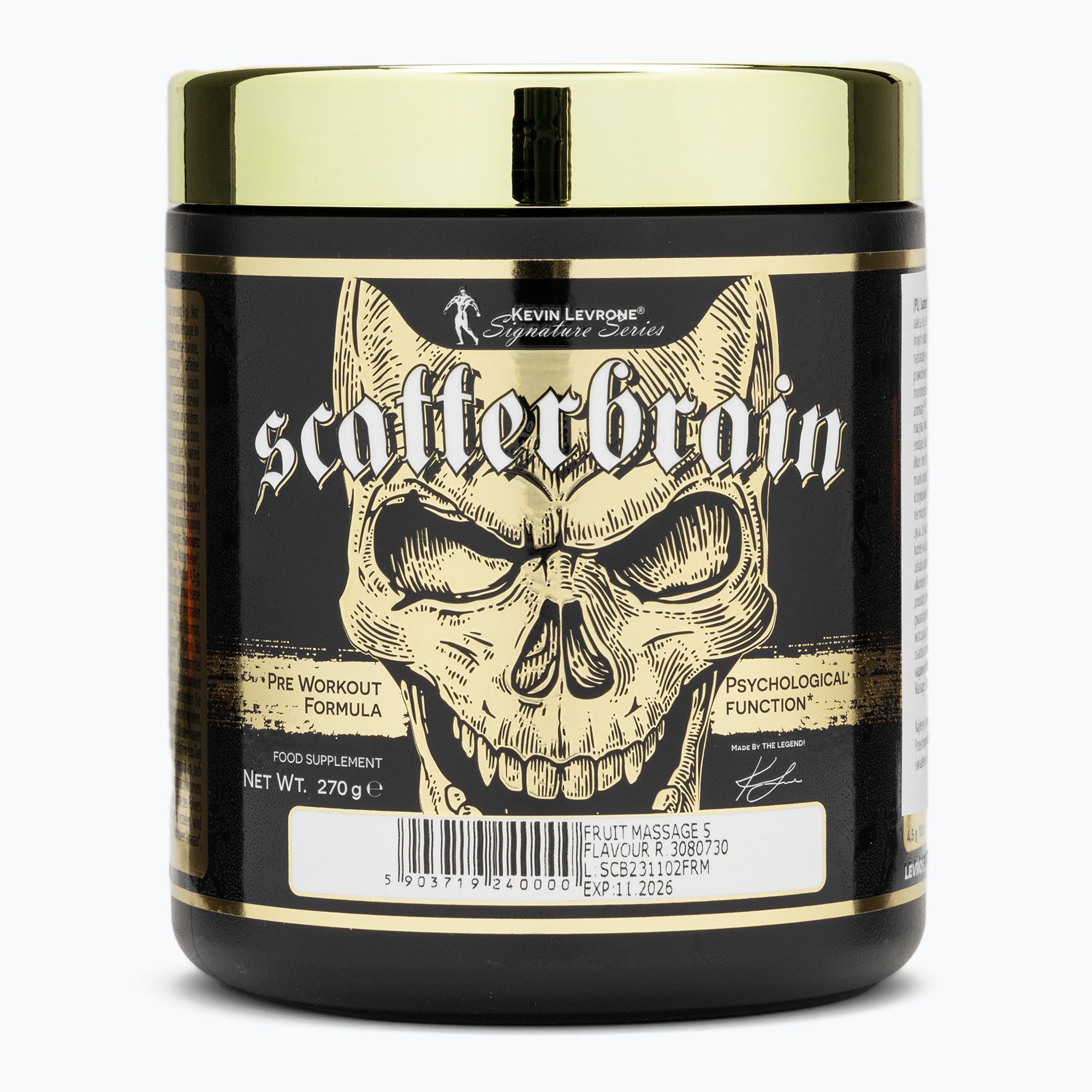 Fitness Authority Levrone Scatterbrain 270 g fruit massage pre-workout ...