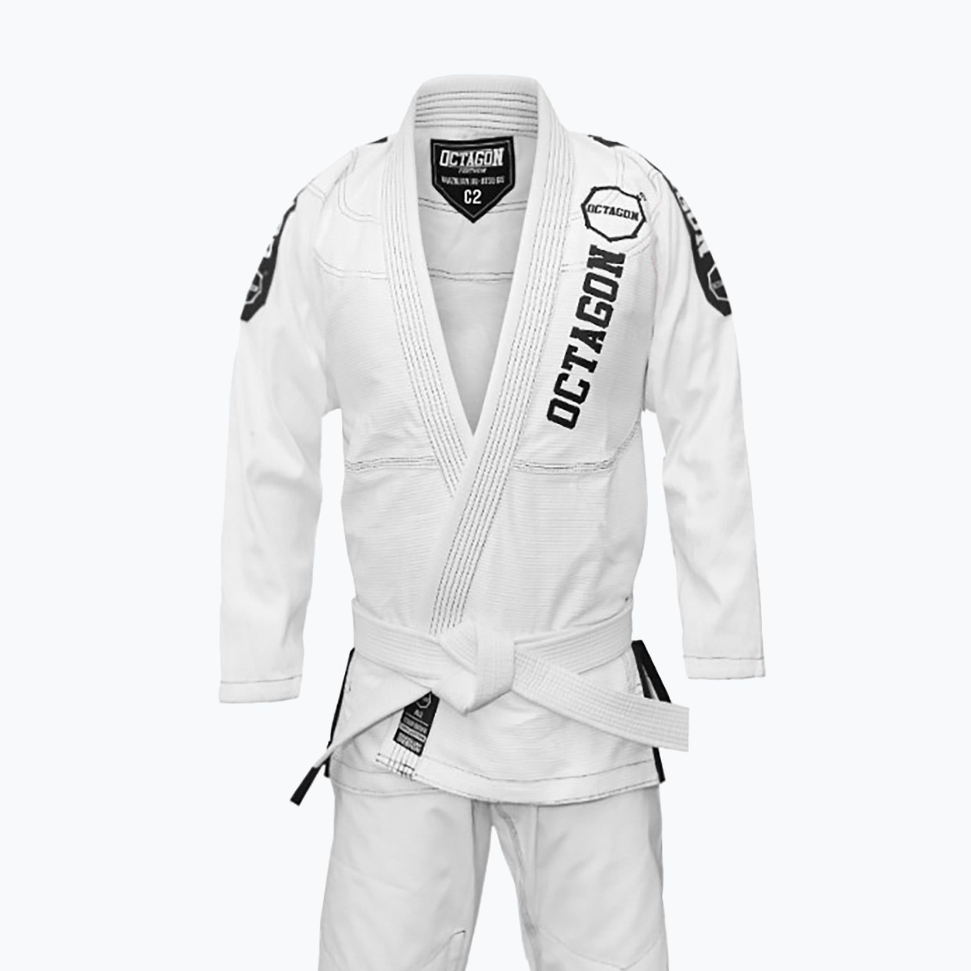 Men's GI for Brazilian jiu-jitsu Octagon Caption white (9803-PK ...