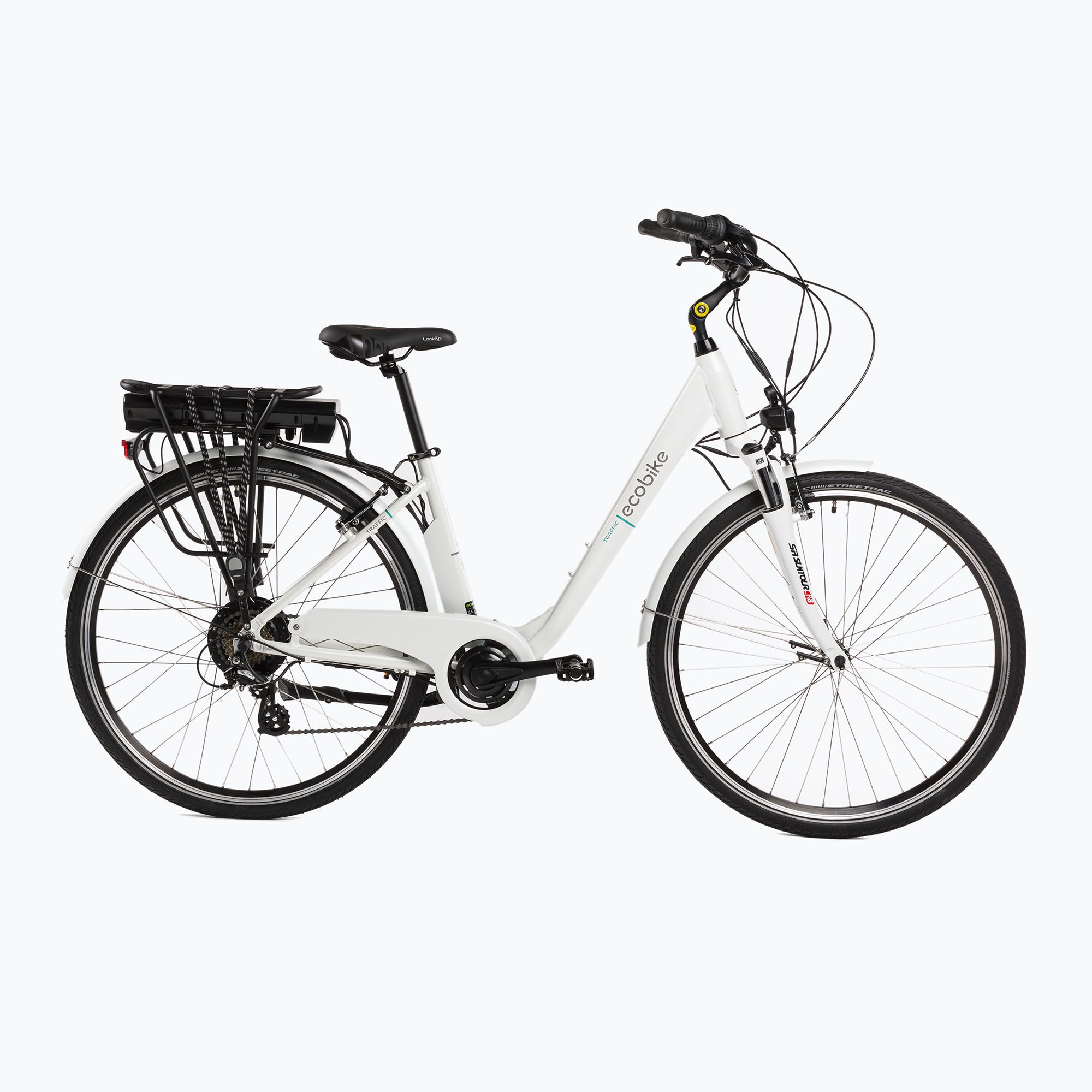 EcoBike Traffic 36V 14.5Ah 522Wh Smart BMS white electric bike (1010105 ...