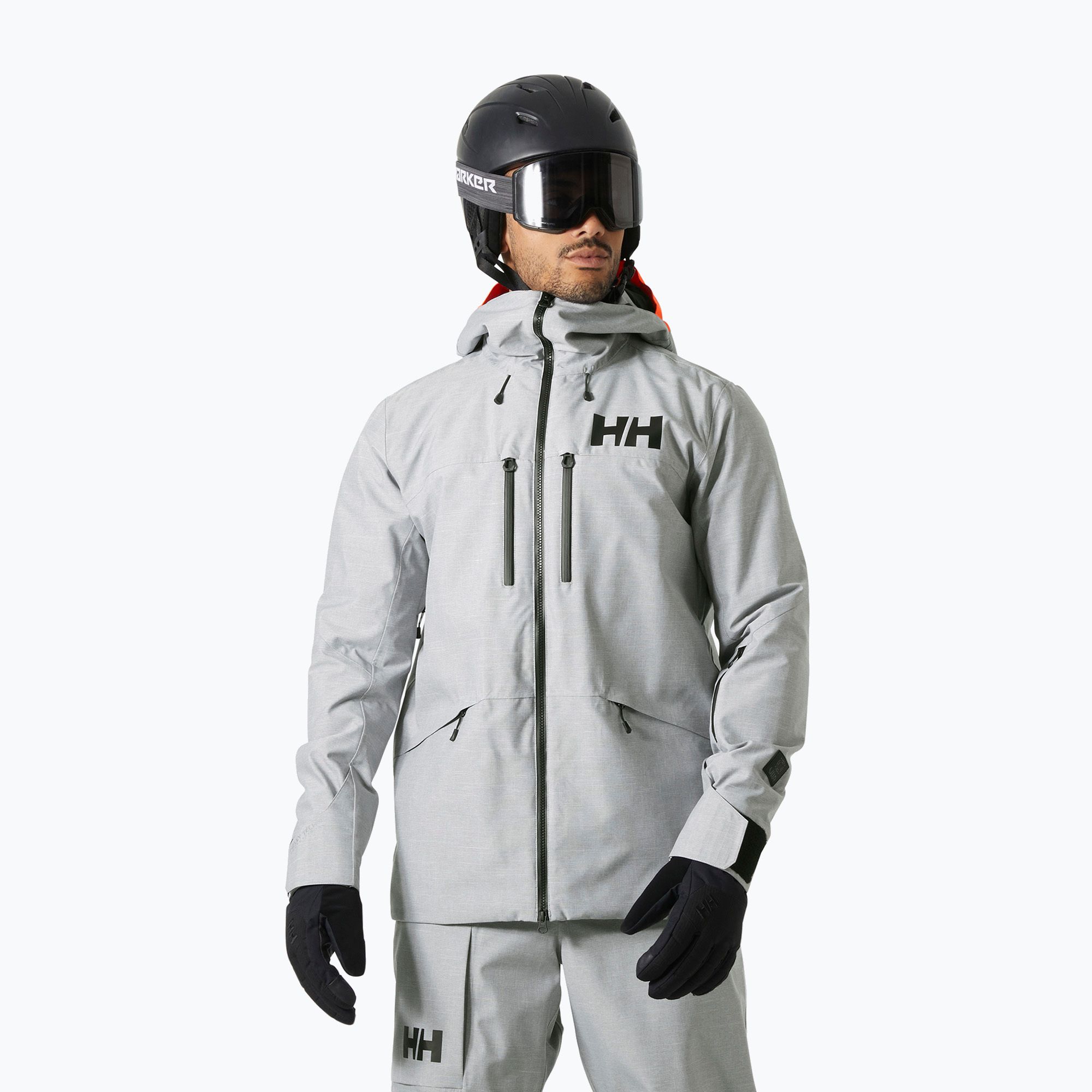 Men's ski jacket Helly Hansen Garibaldi 2.0 grey/melange (65747_949 ...