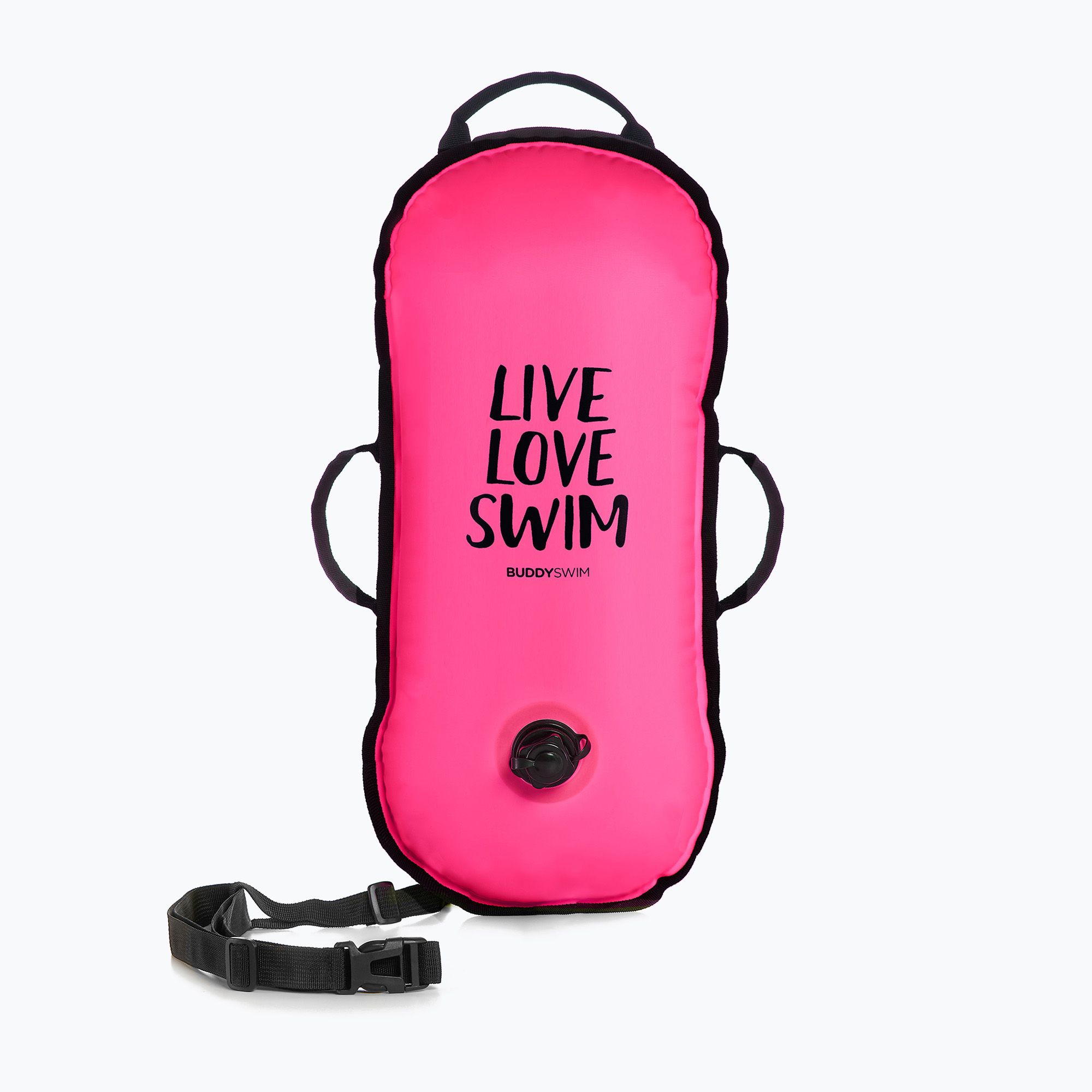 Safety buoy BuddySwim Ultralight LLS 10 l pink (250836) - Sportano.com