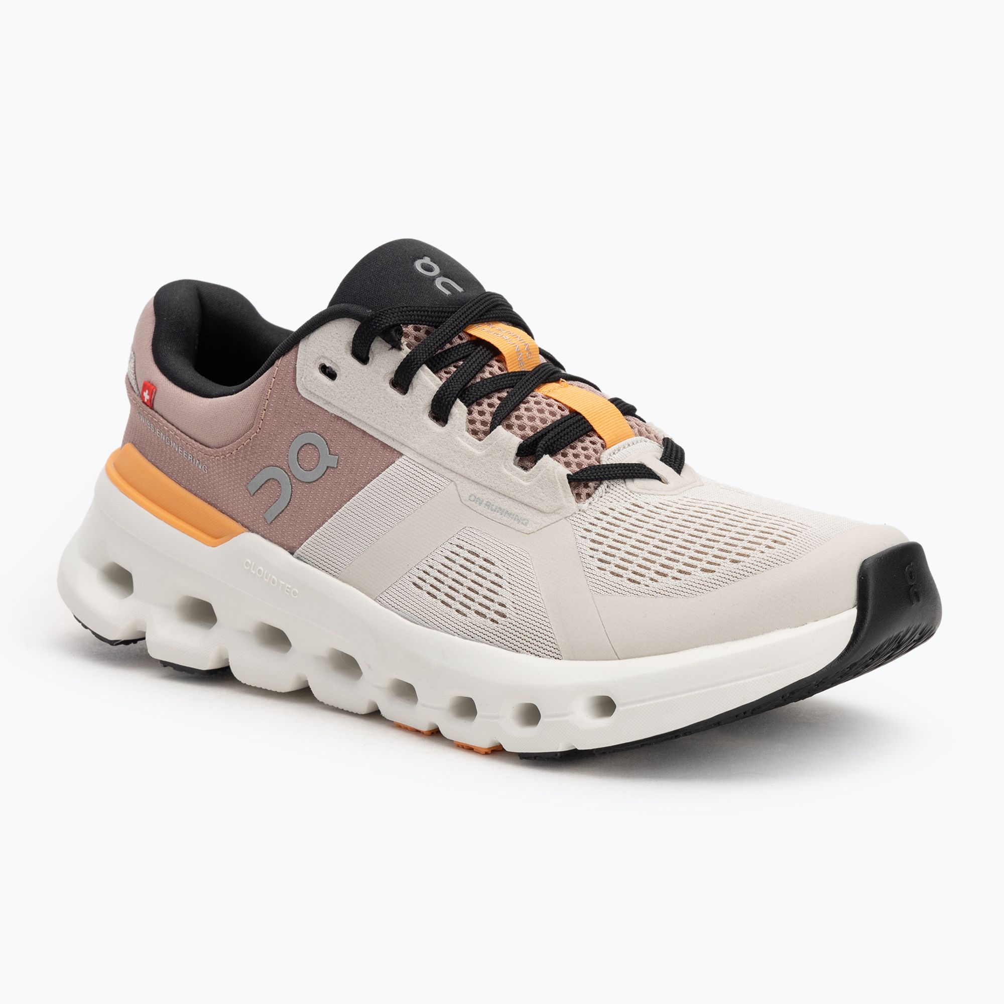 Women's running shoes On Cloudrunner 2 pearl/tangerine (3WE10133196 ...
