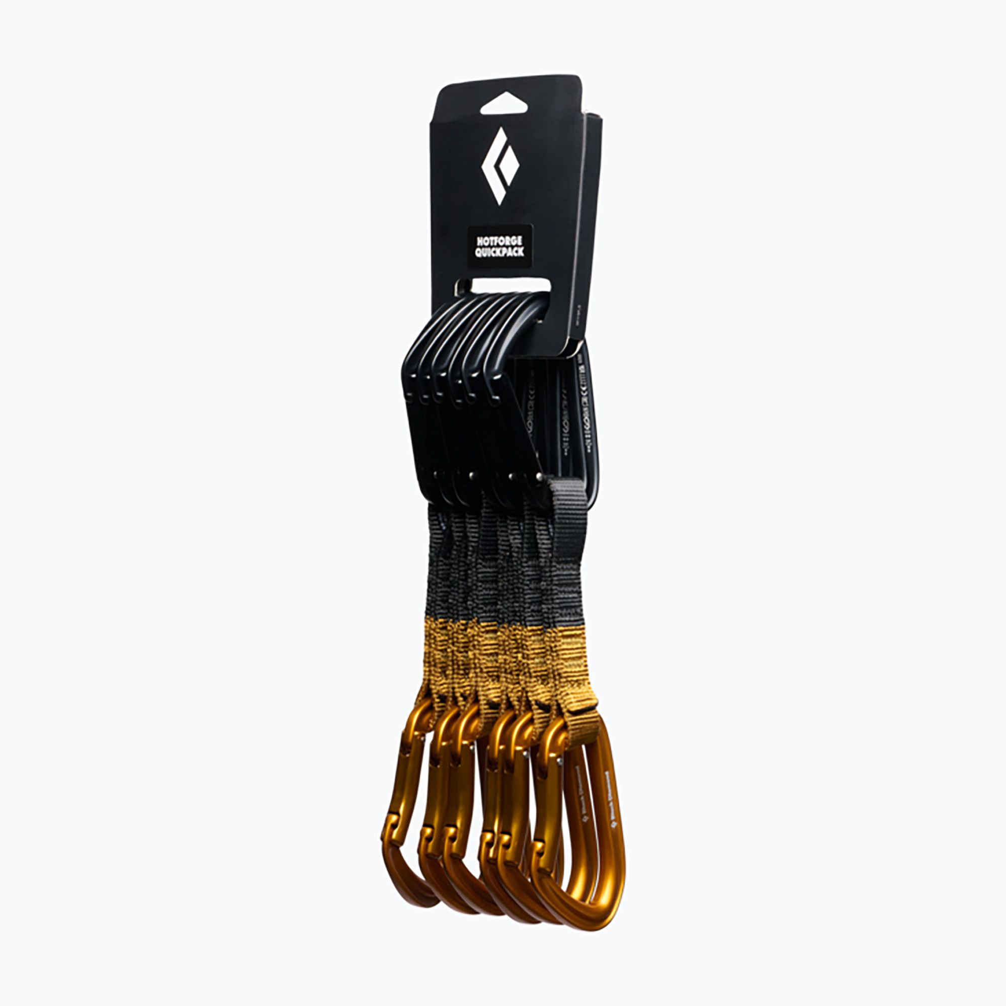 Climbing quickdraw Black Diamond Hotforge Quickdraw 16 cm amber ...