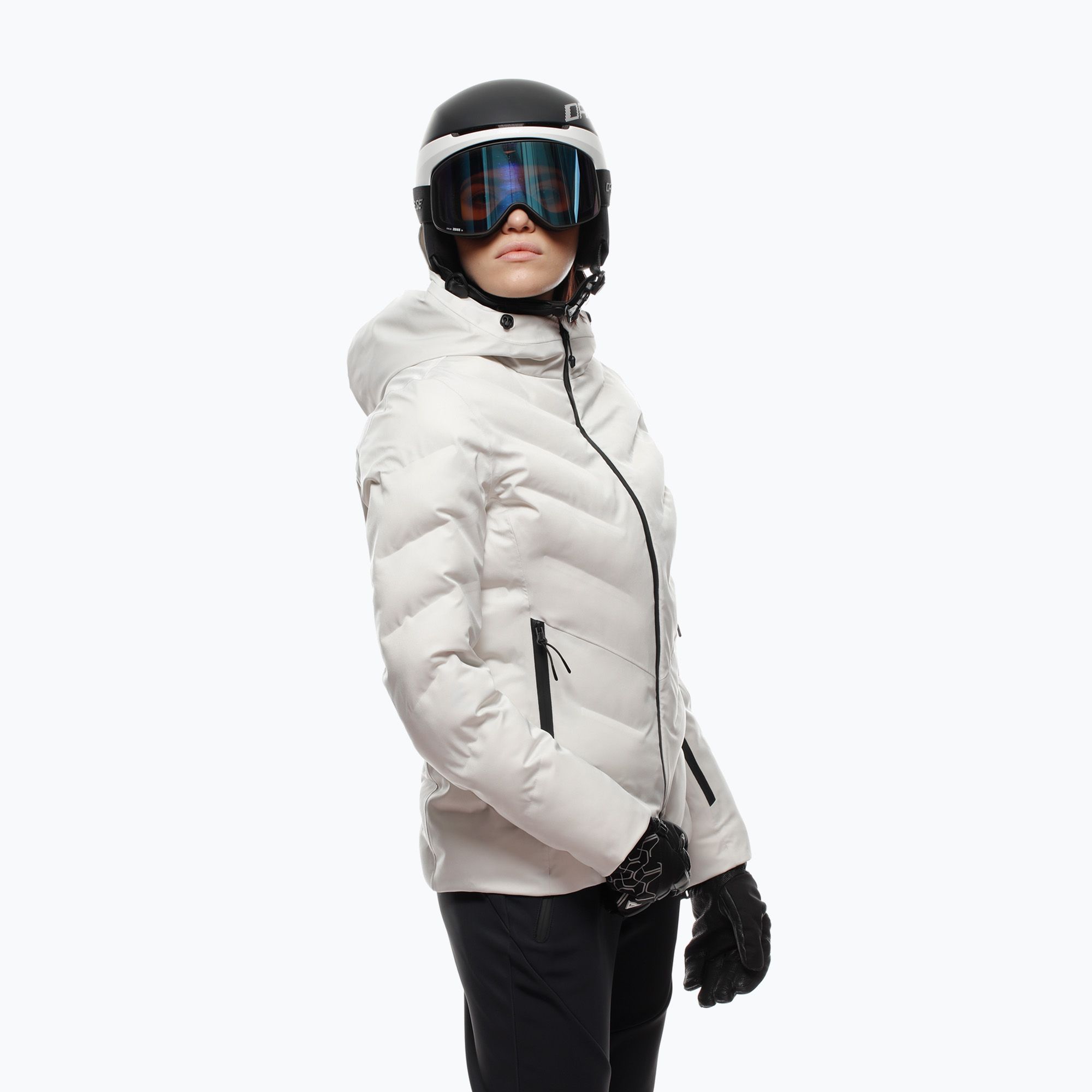 Women's ski jacket Dainese Nova Aerosense Dry lily/white (2047400078 ...