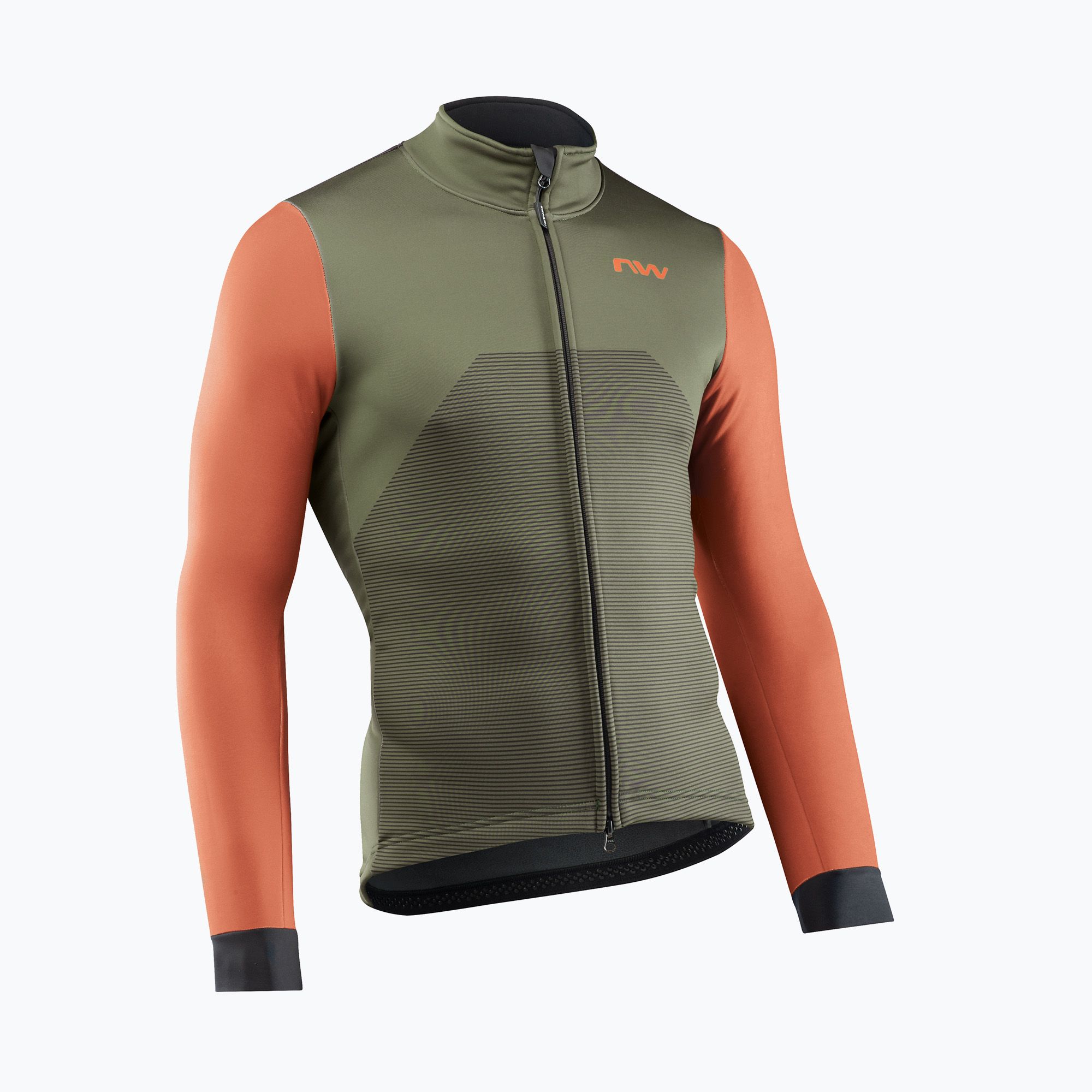 Northwave Blade 2 forest green / cinnamon men's cycling jacket ...