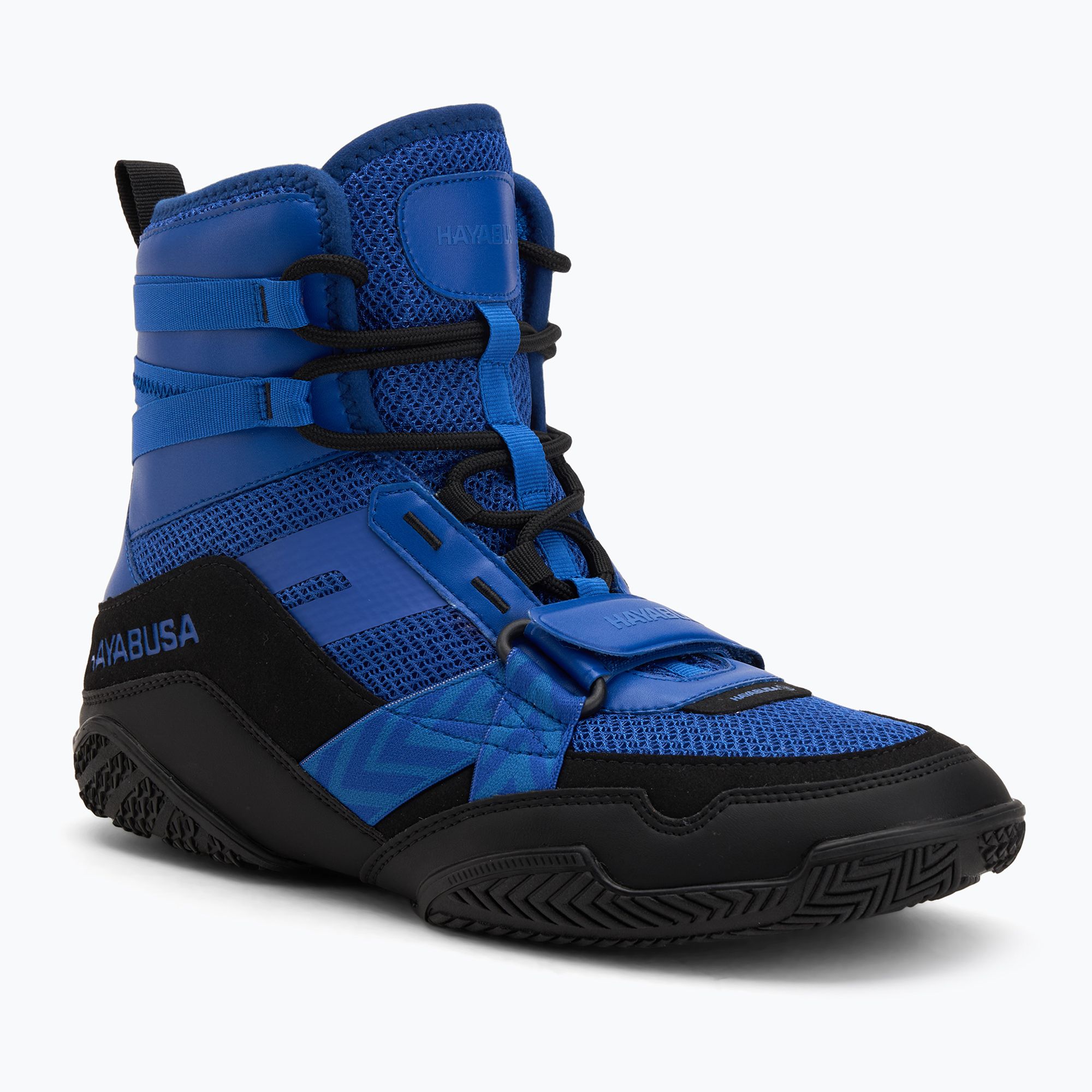 Men's boxing shoes Hayabusa Strike Boxing blue (SBS-BL) - Sportano.com