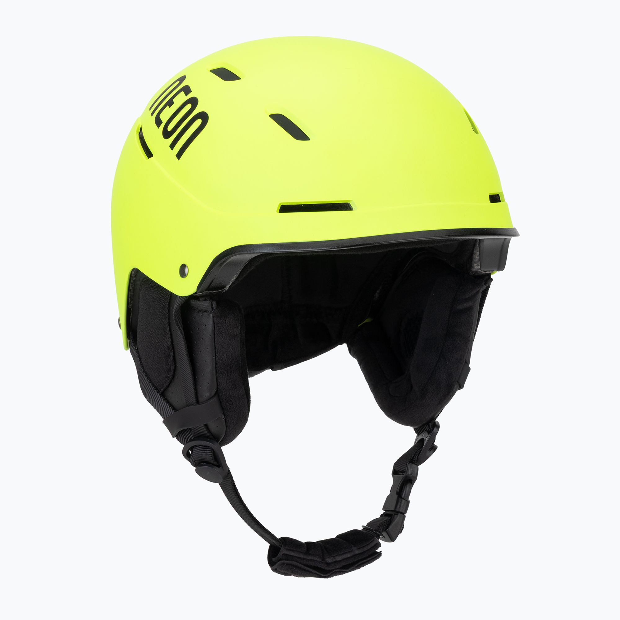 Ski helmet Neon Alpha yellow/black (APYF TG) - Sportano.com