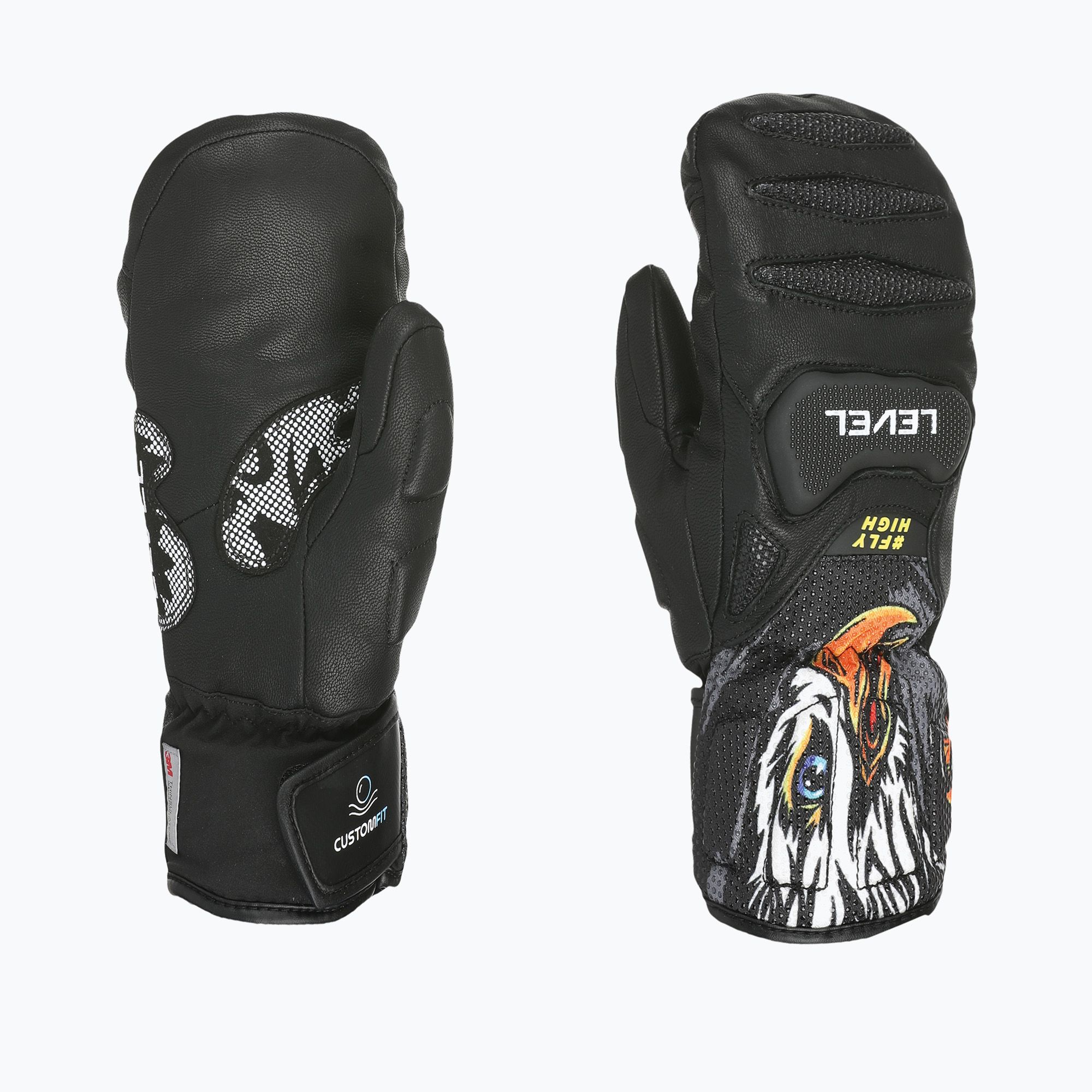 Kids' ski mittens Level SQ Jr CF Mitt pink (4113JM.43) - Sportano.com