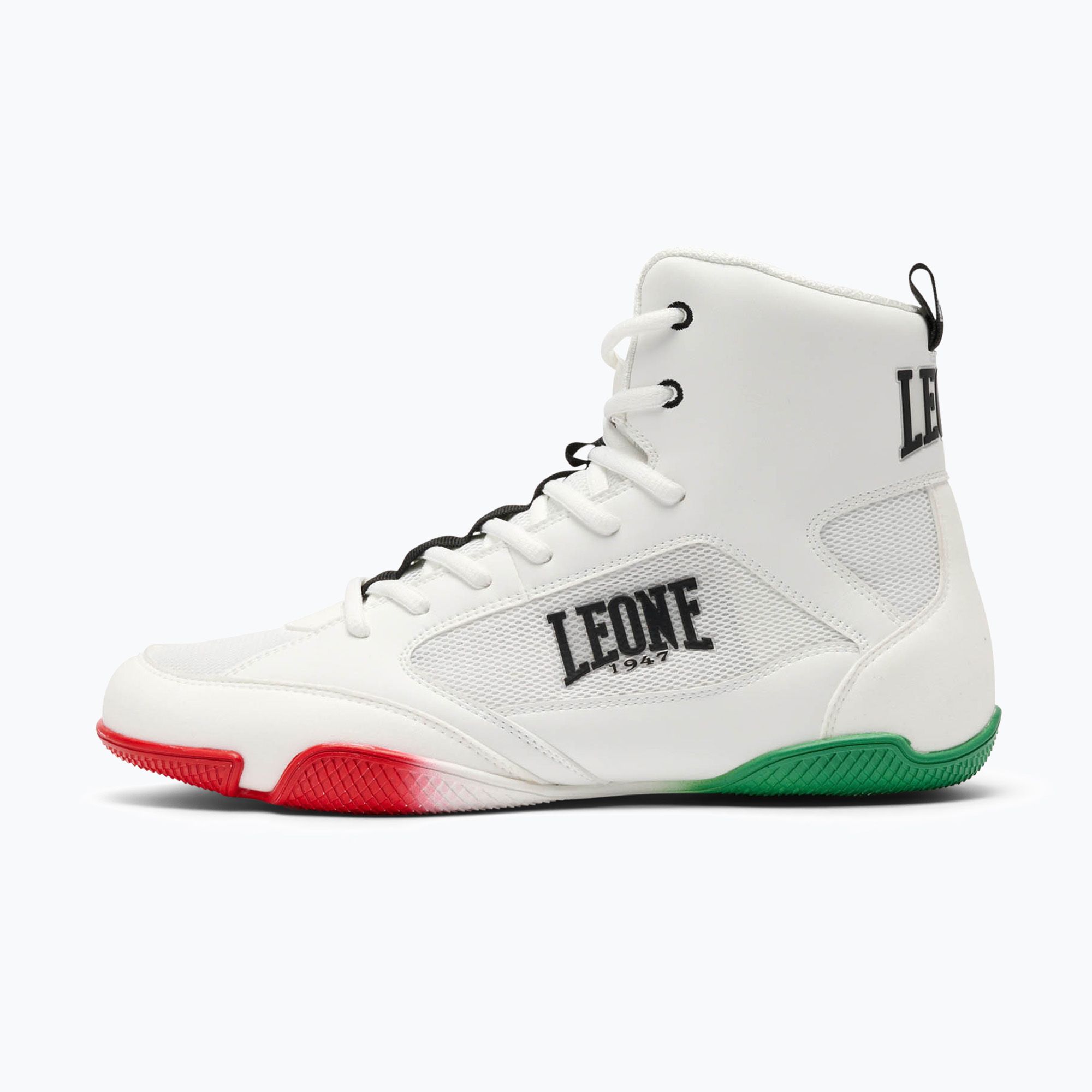 Boxing shoes LEONE 1947 Premium Boxing bianco/italia/ white/italy ...