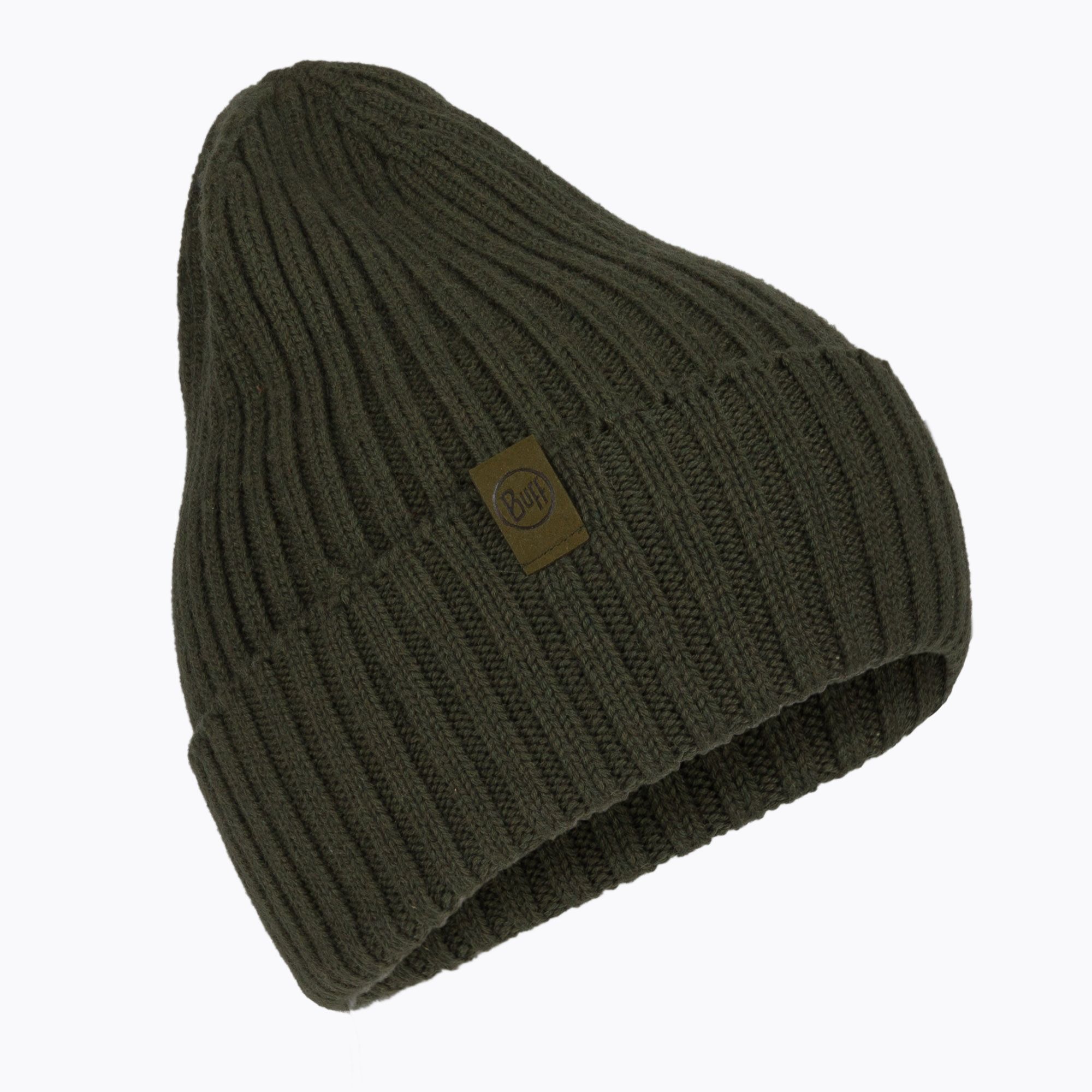 BUFF Merino Wool Knit 1Lhat Norval green cap 124242.809.10.00 (124242 ...