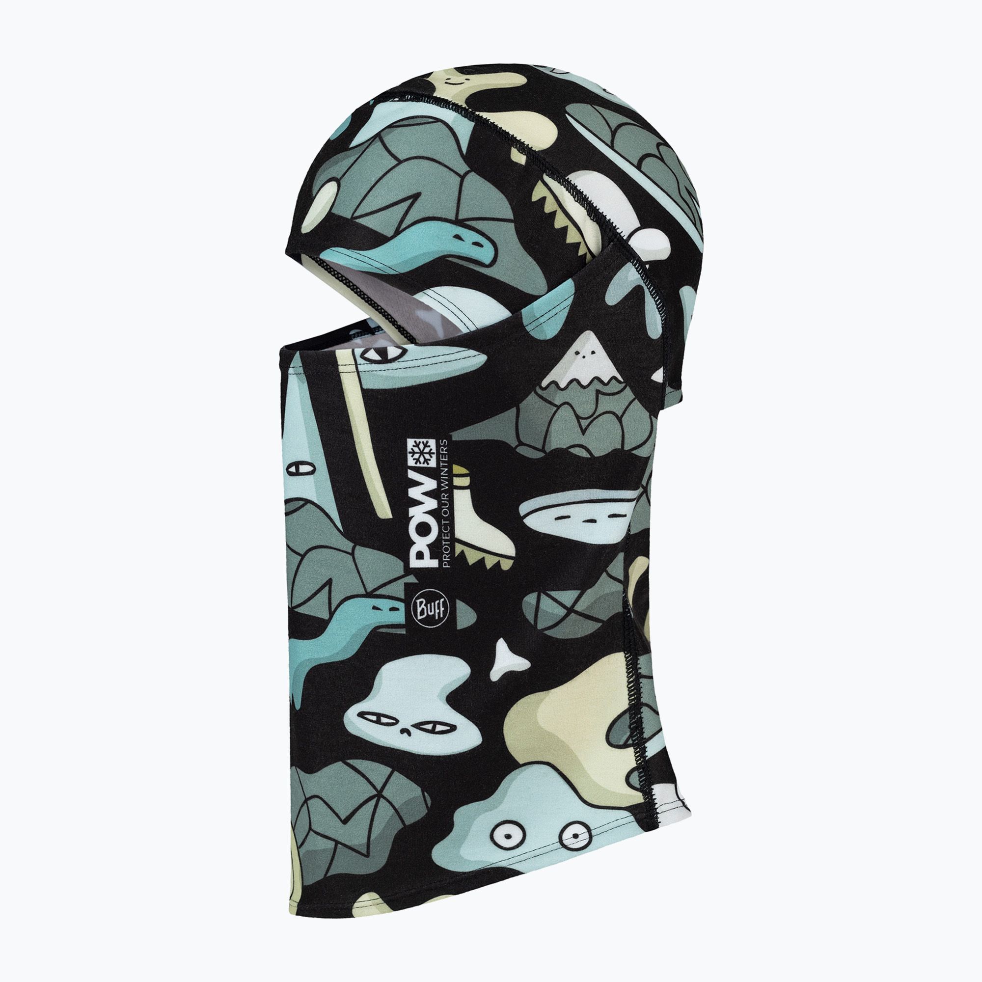 Balaclava BUFF Thermonet Hinged pow arse multi (136885.555.10.00 ...