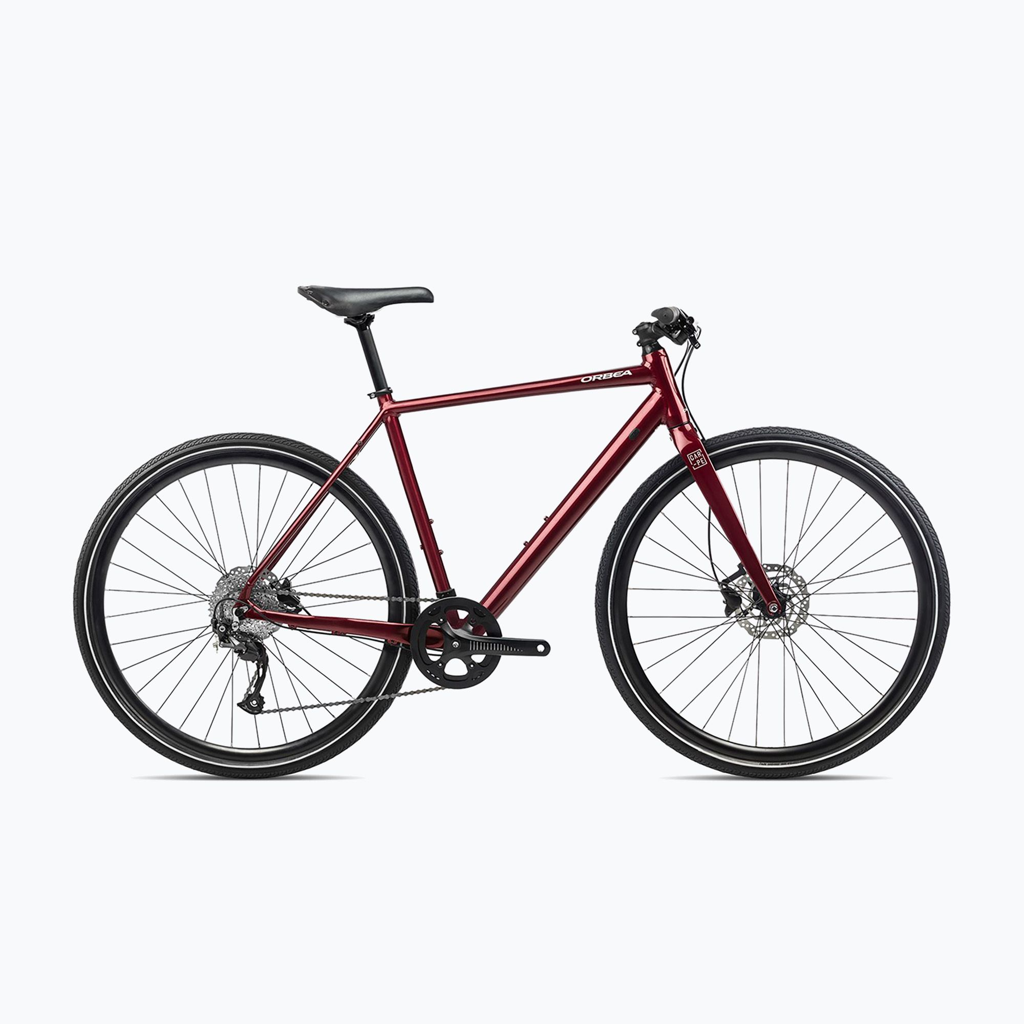 Orbea Carpe 20 metallic dark red city bike (M40158SB) - Sportano.com