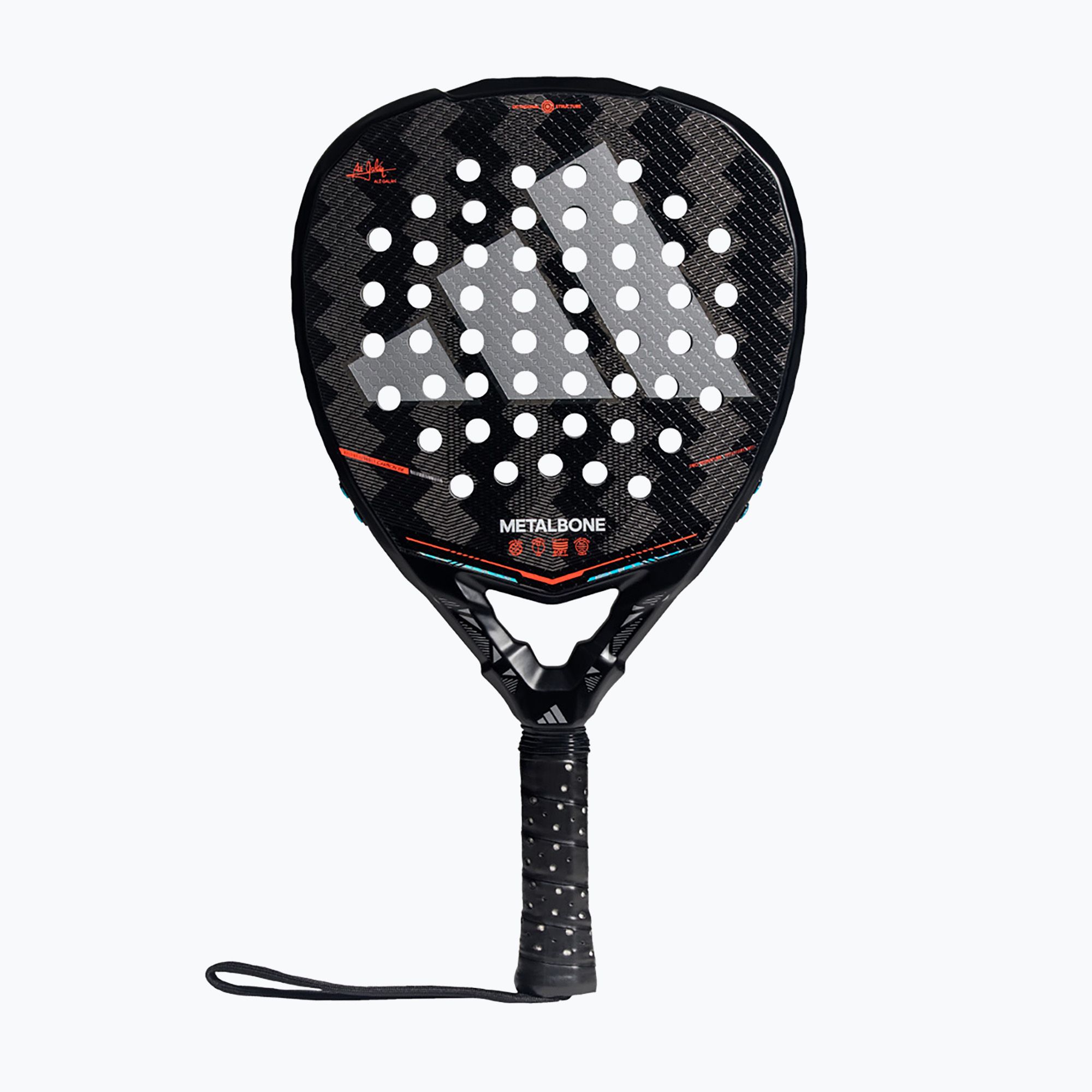 Padel racket adidas Metalbone 2026 black/red (AR1AA8U22) - Sportano.com
