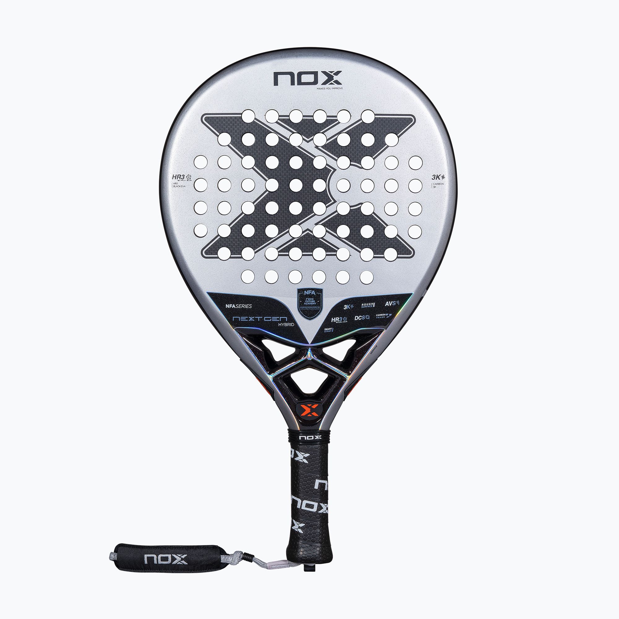 NOX Nextgen Pro Hybrid 3K paddle rocket (PNFANGHYB) - Sportano.com