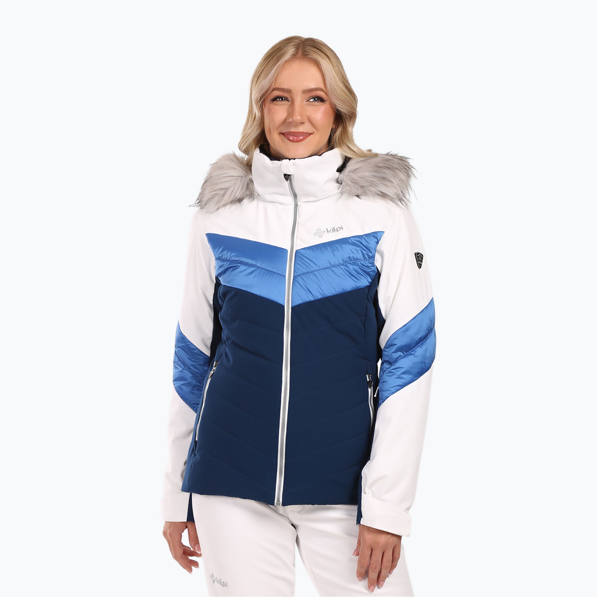 Women's ski jacket Kilpi Lin white (ZL0109KI) - Sportano.com
