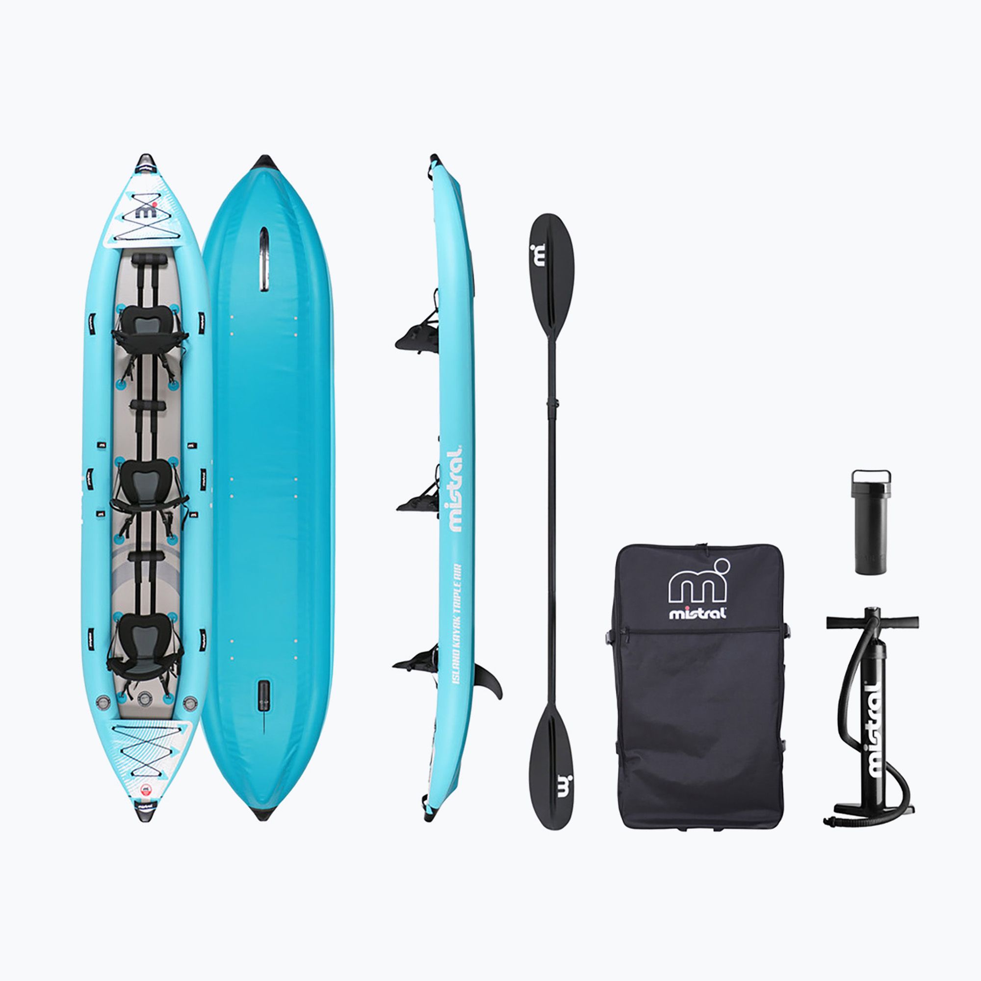 Mistral Island Triple Air 3-person inflatable kayak 470 cm ...