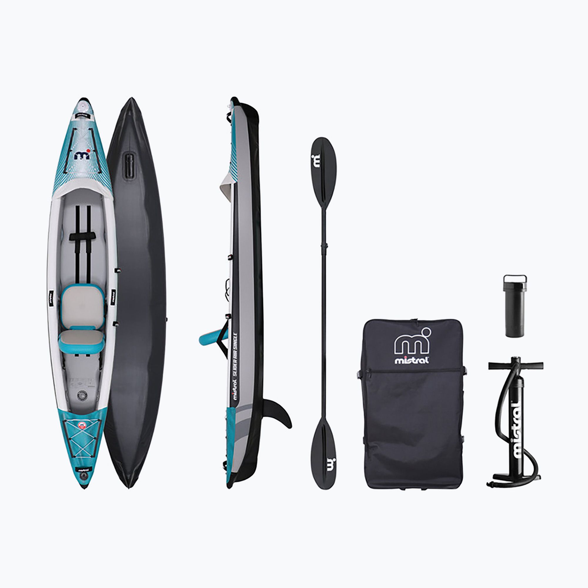Mistral Slider Air Single 12'6" 376 cm inflatable 1-person kayak ...