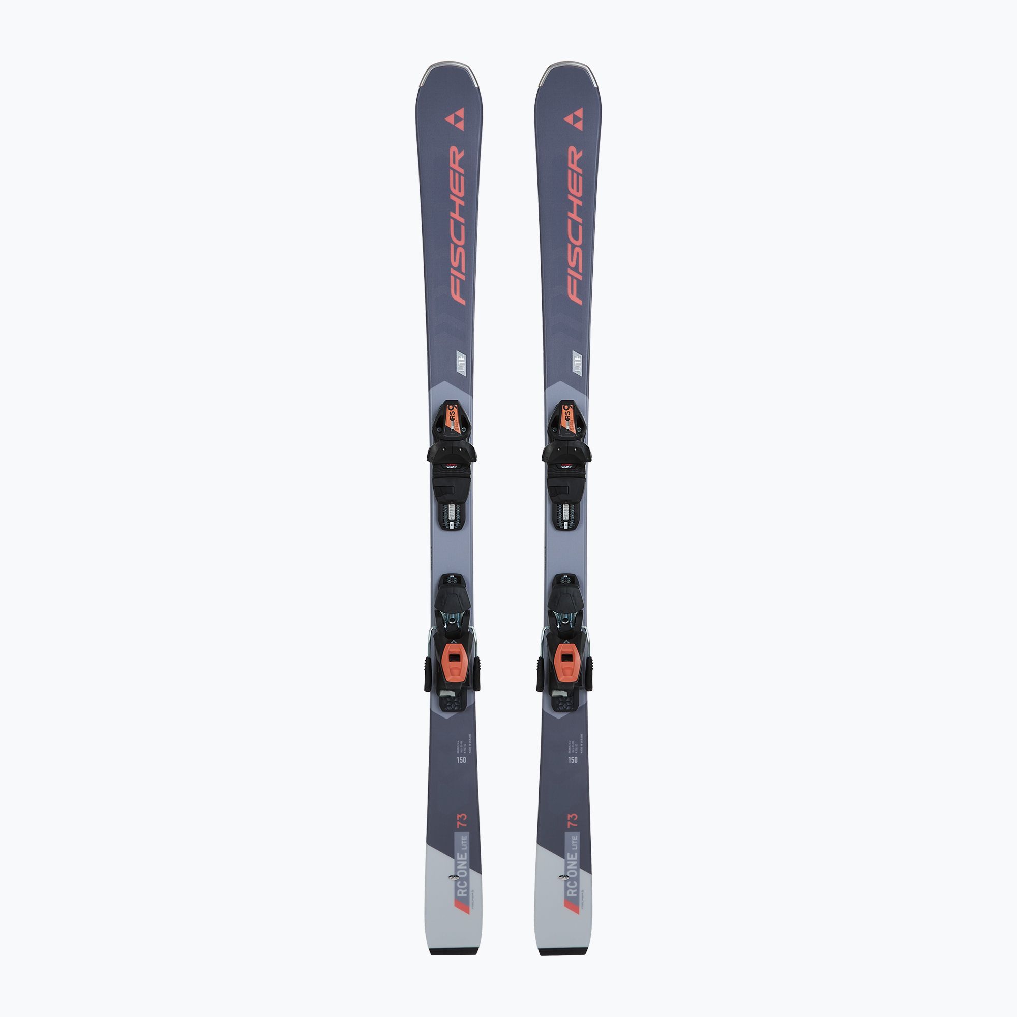 Women's downhill ski Fischer RC One Lite 73 SLR Pro + bindings RS 9 GW ...