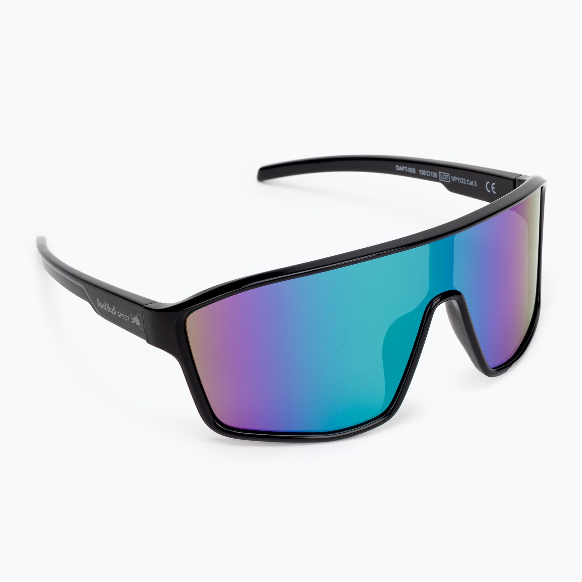 Red Bull Spect Daft black/purple/green revo cycling glasses (DAFT-005 ...