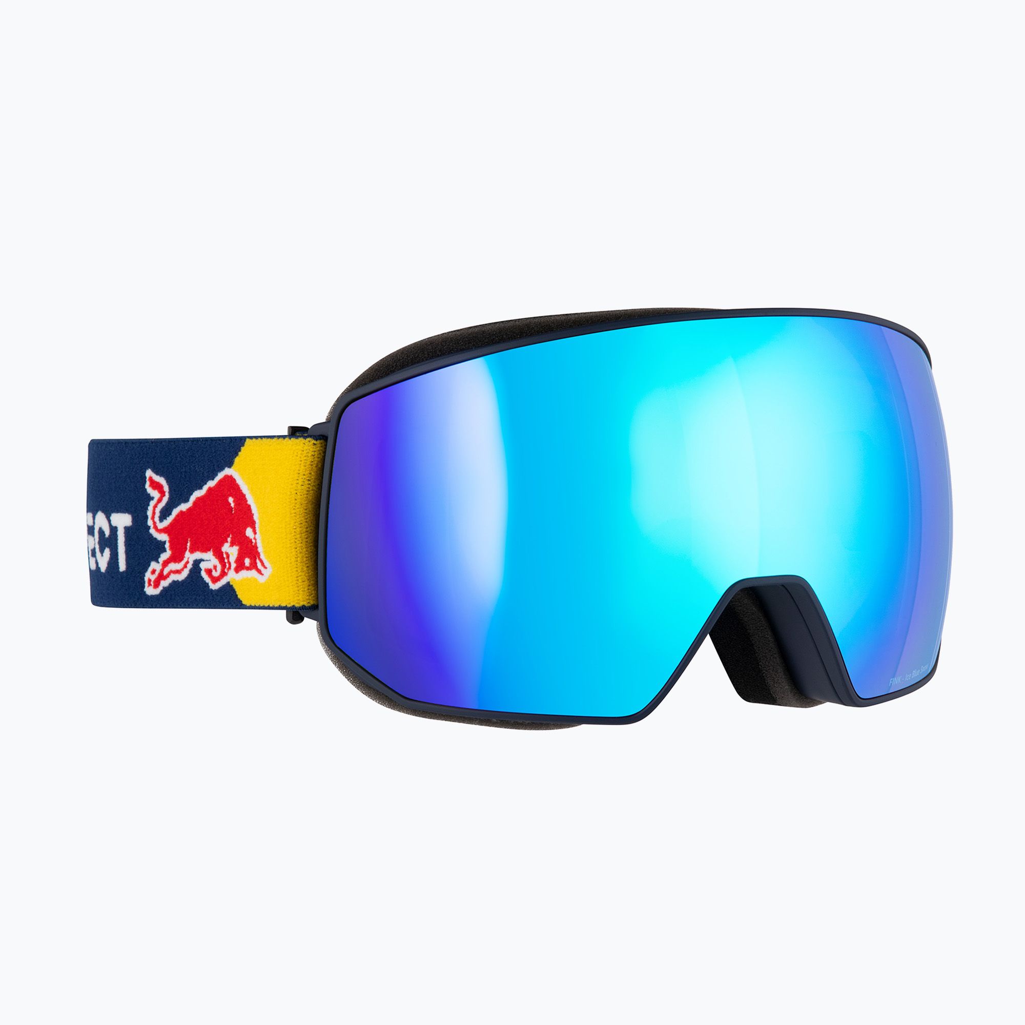 Red Bull SPECT Fink blue/smoke with blue mirror ski goggles (FINK-01BL3 ...