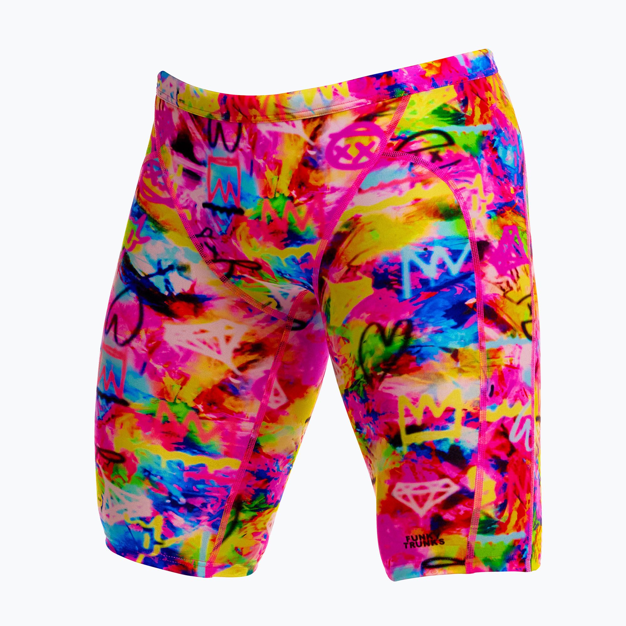Men's swim jammers Funky Trunks Training Jammers big bang ...