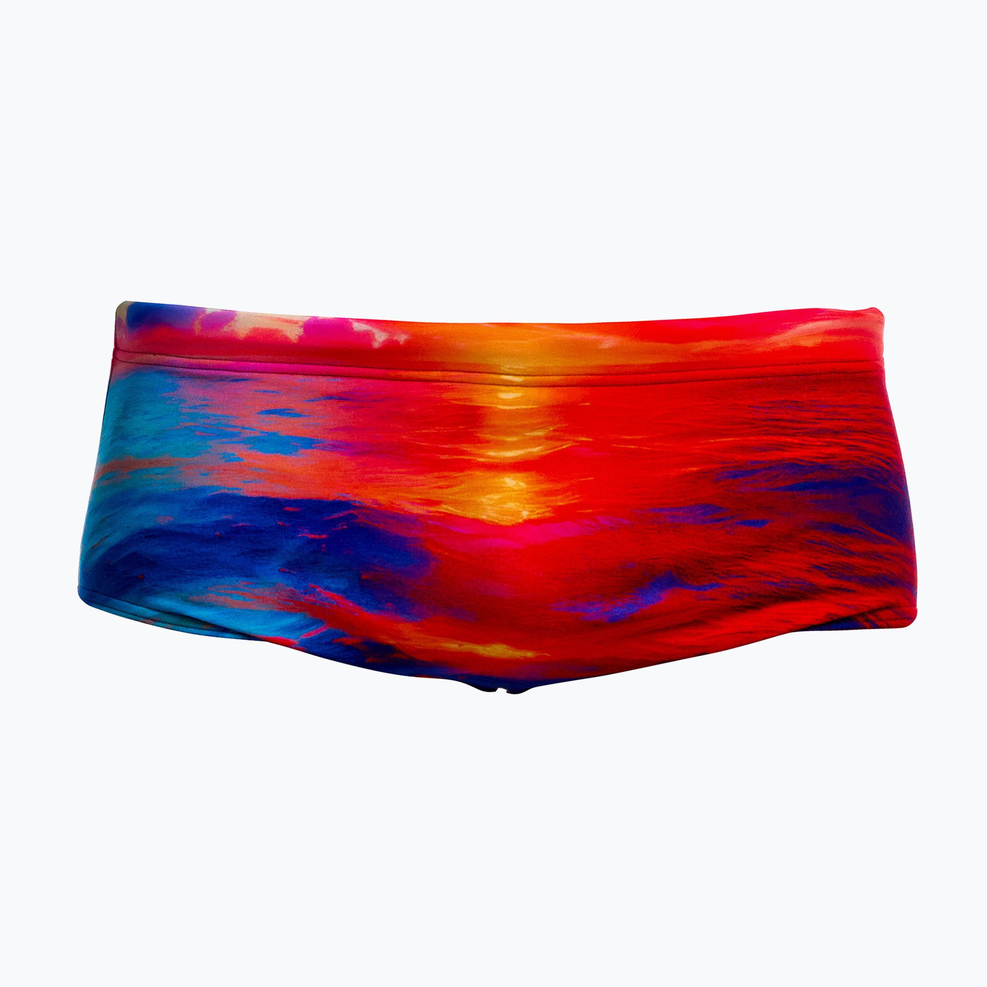 Men's swim trunks Funky Trunks Sidewinder Trunks sunset delight ...