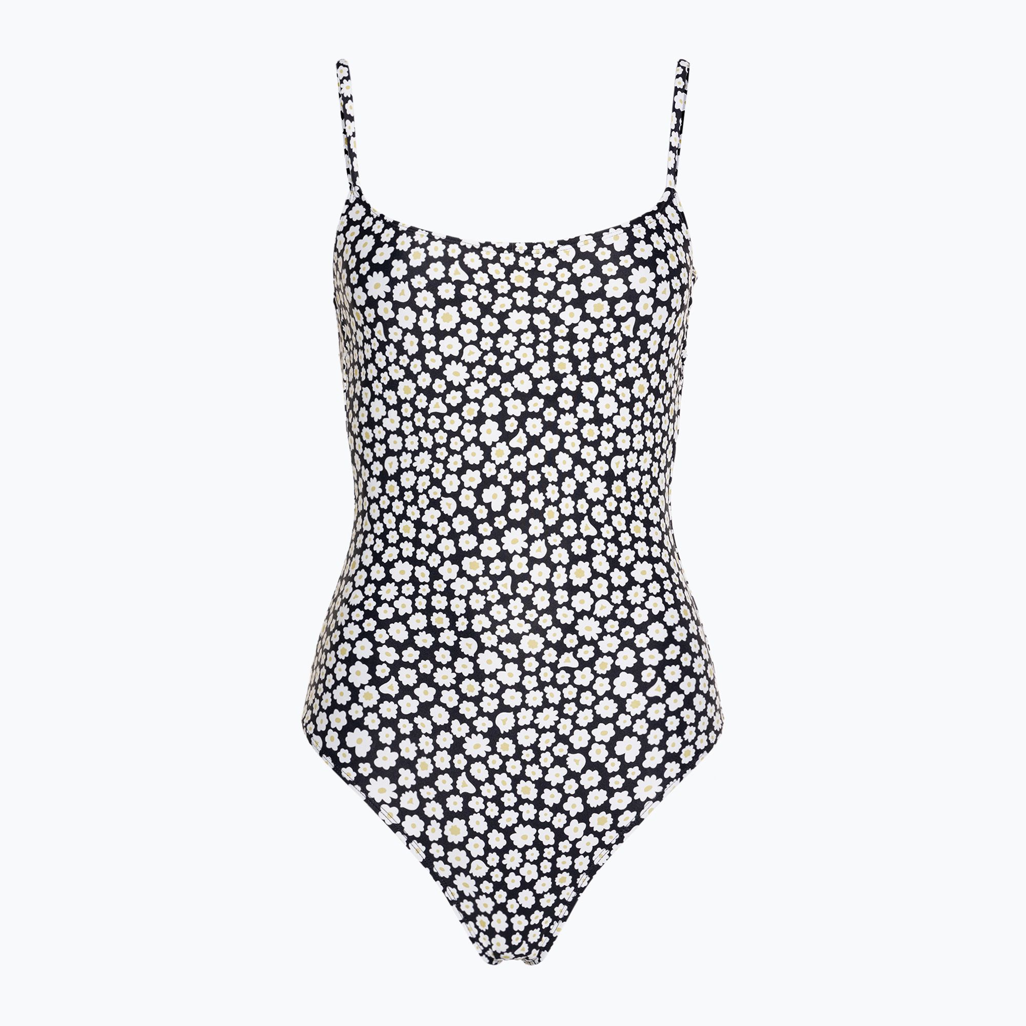 Women's Hurley Daisy Fields Singlet One Piece Swimsuit Black ...