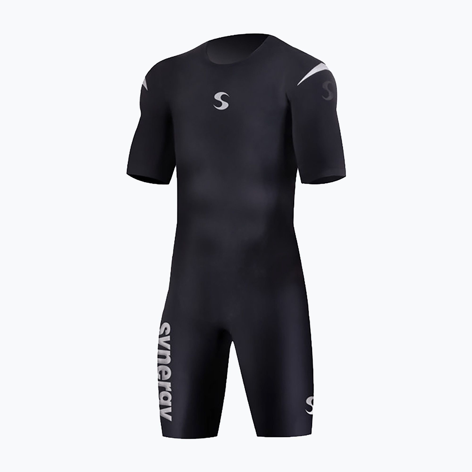 Men's triathlon suit Synergy Synskin 3 SS black (SYN-SSKN3-00AH-M-SS ...